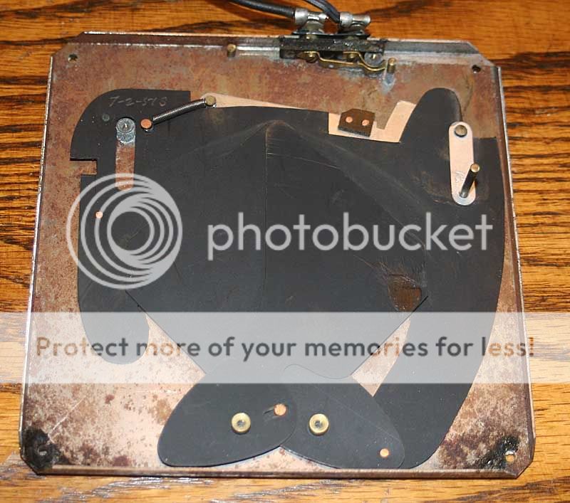 cleaning a packard shutter